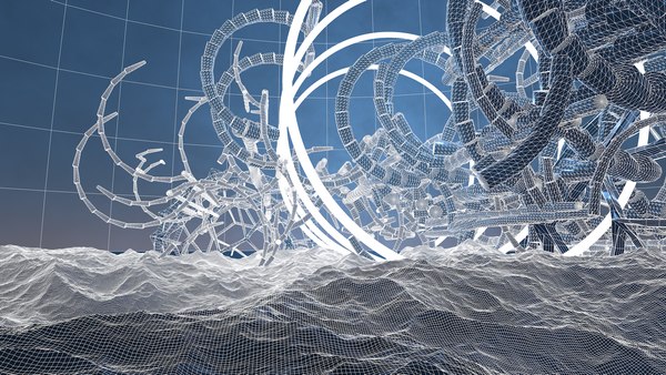 3D concepts strange structure alien - TurboSquid 1472536