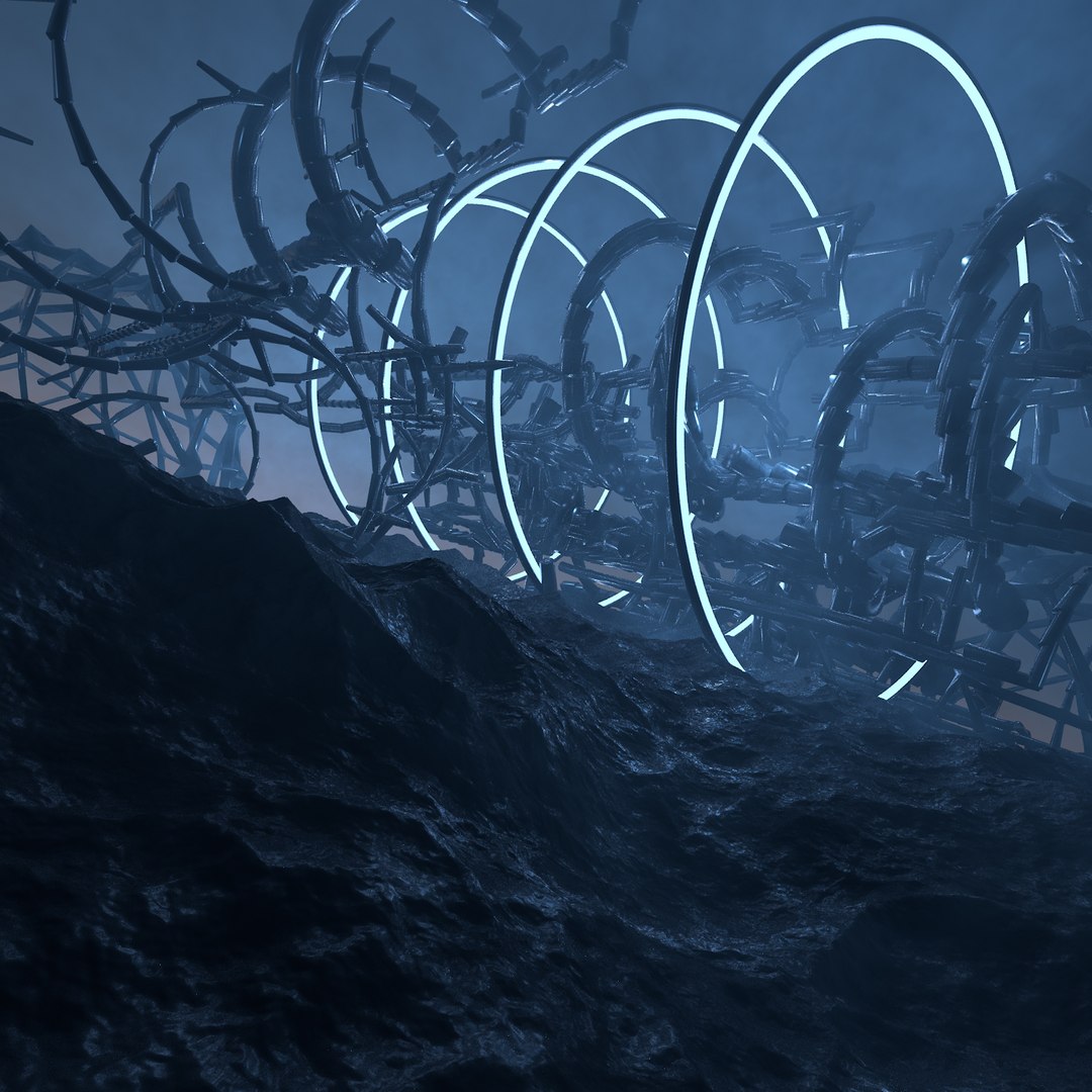 3D Concepts Strange Structure Alien - TurboSquid 1472536