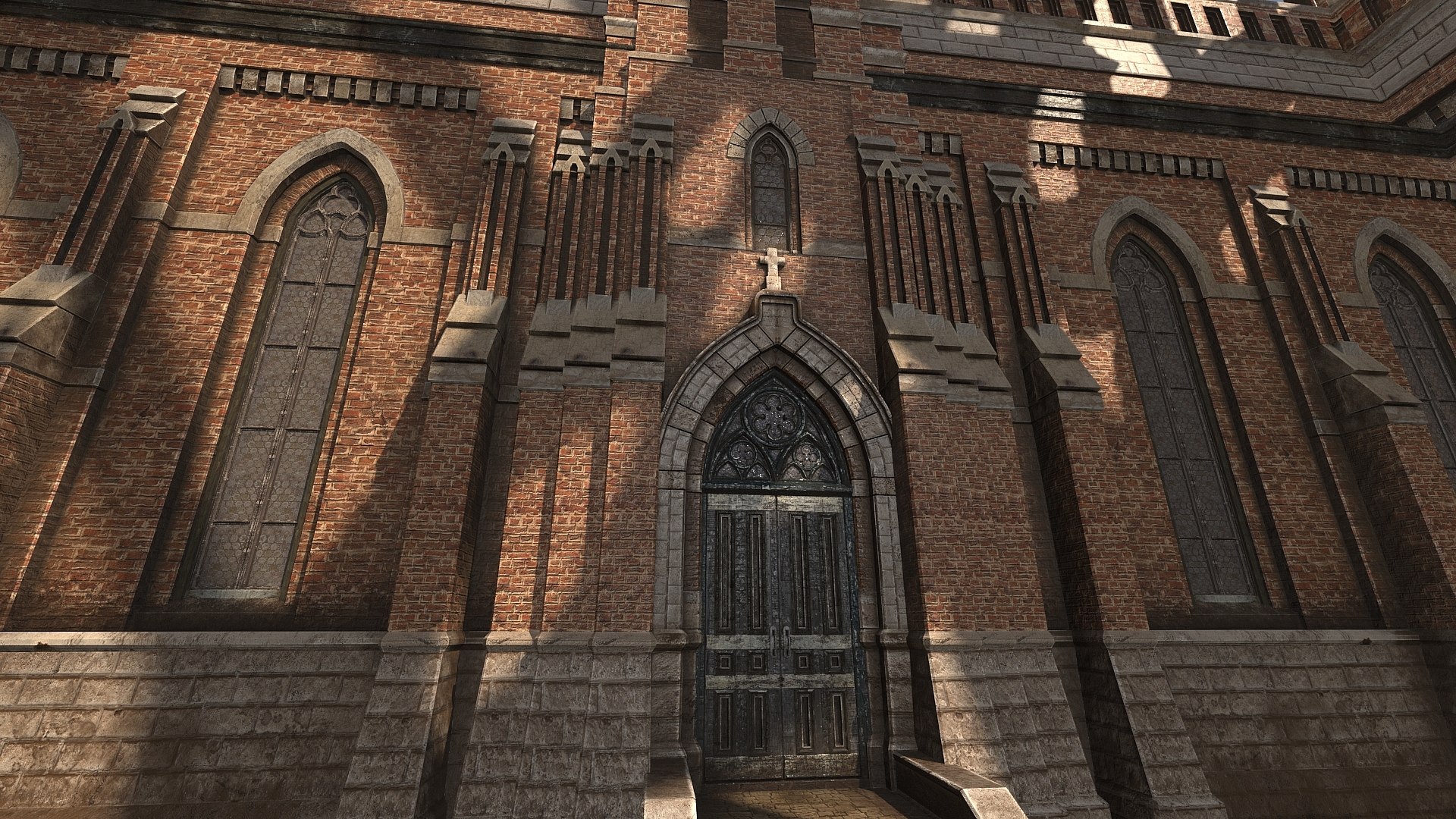 3D Gothic Cathedral 01 Model - TurboSquid 1372784