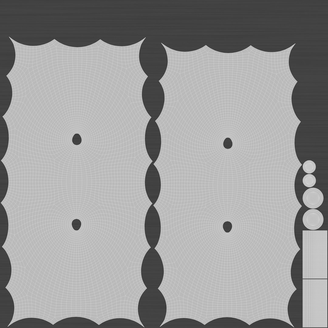 Inverted Umbrella Tensile Structure Arch 3D Model - TurboSquid 2257534