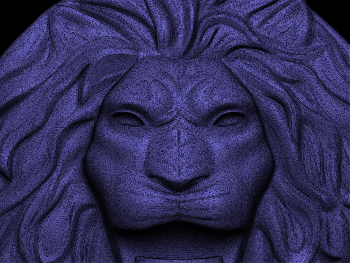 3D Leo Face - TurboSquid 1301326