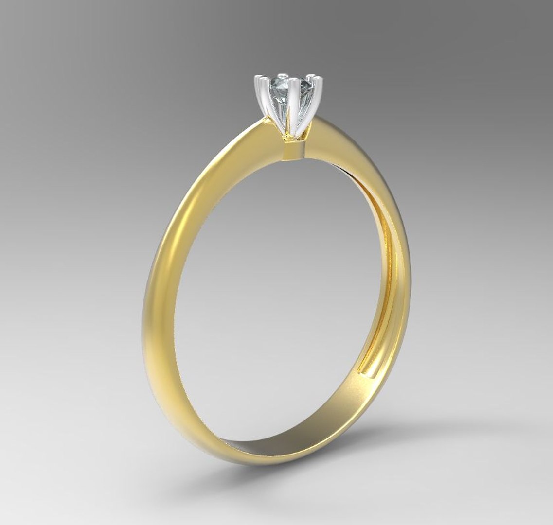Free Silver Ring 3d Model
