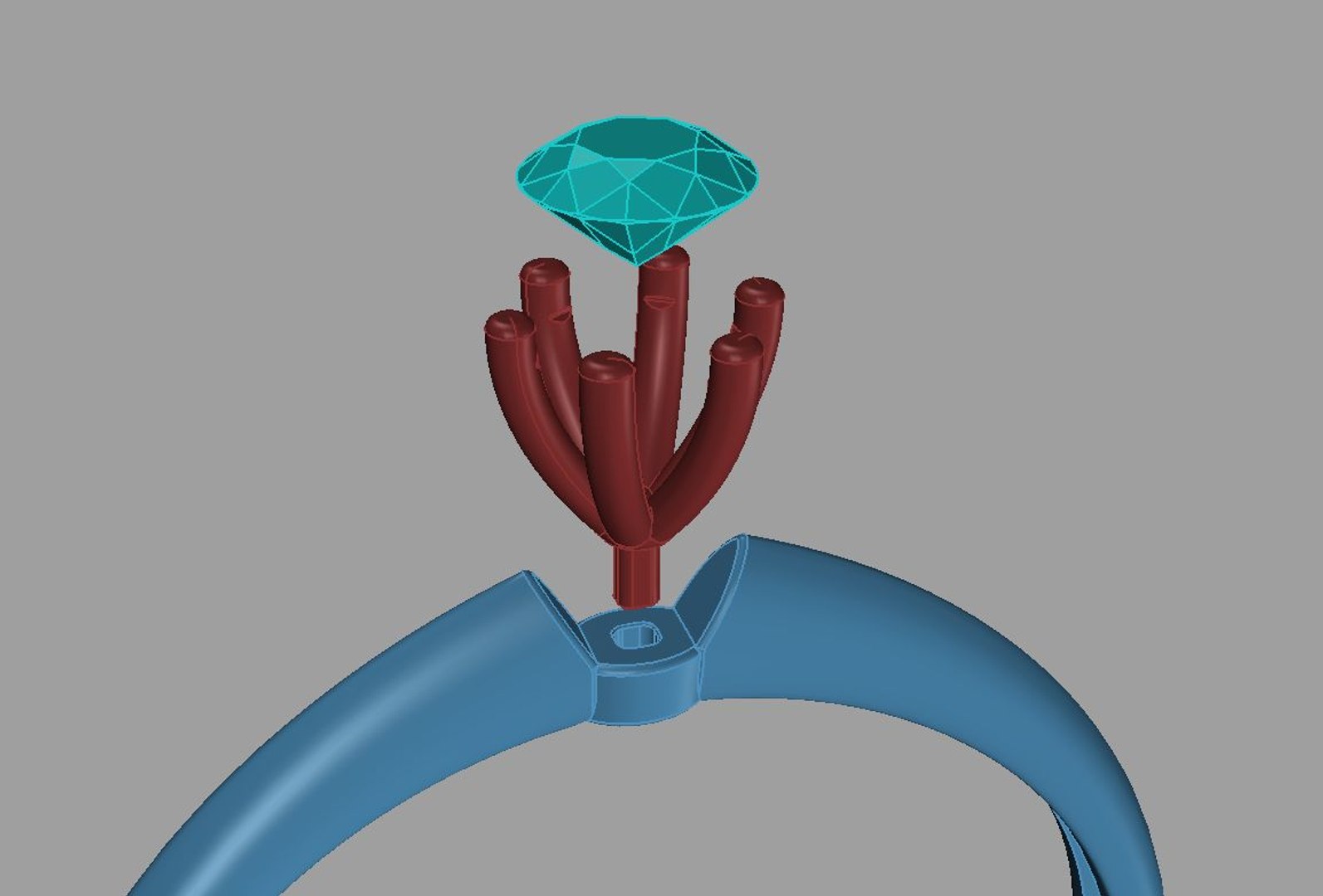 Free Silver Ring 3d Model