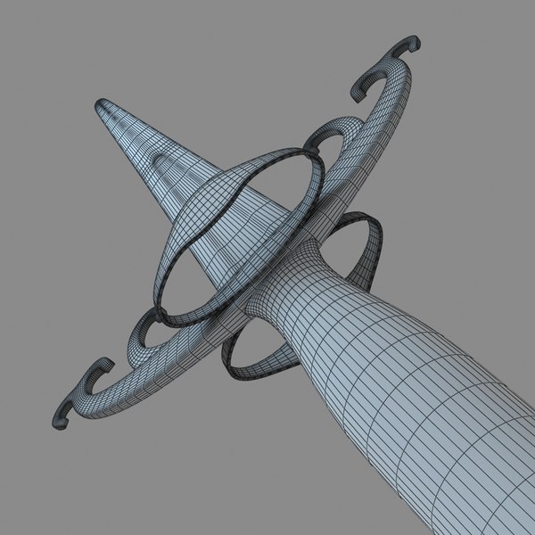 3d model of sword blade