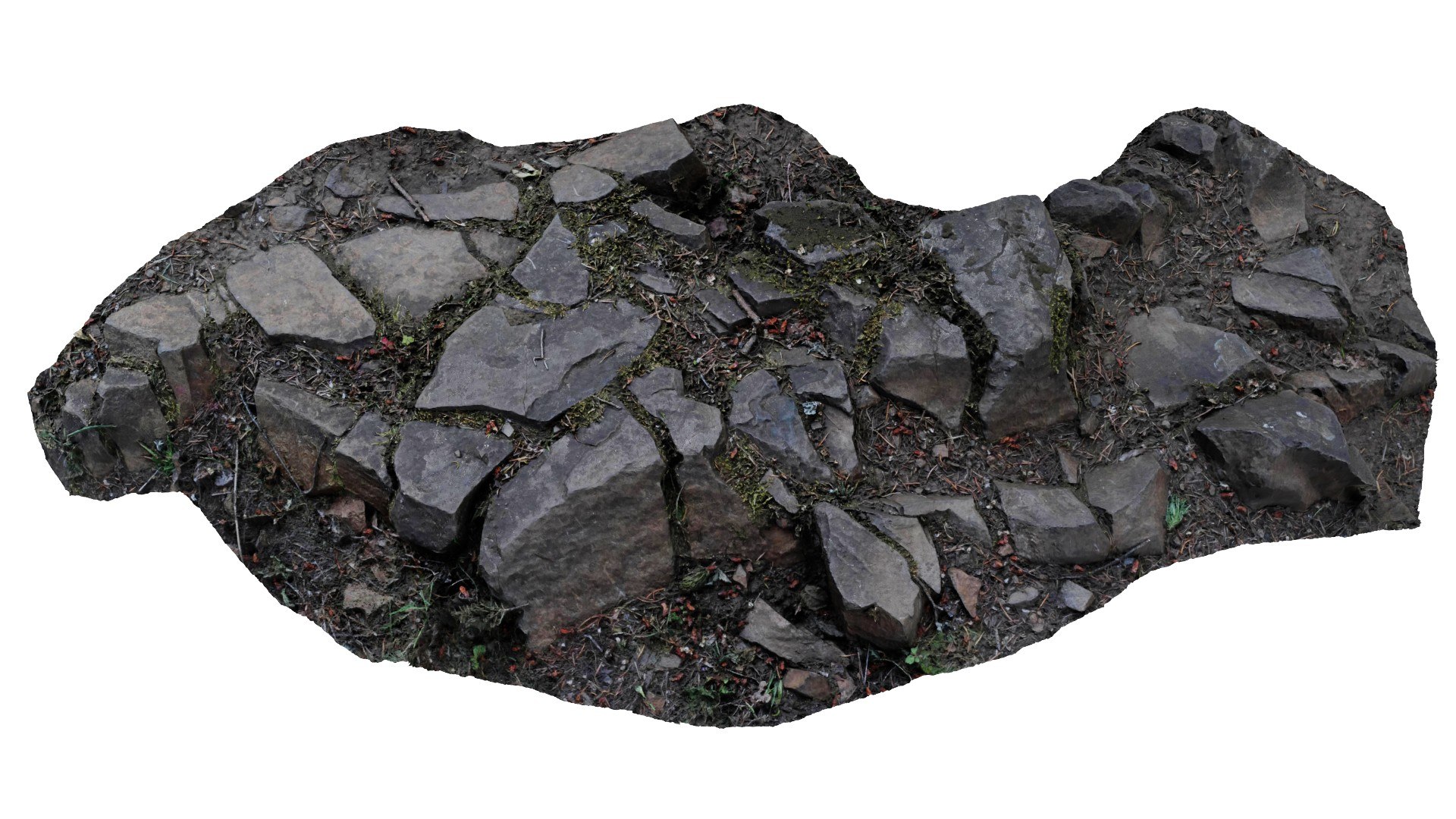 3D Rock Cluster 4 - TurboSquid 2236214