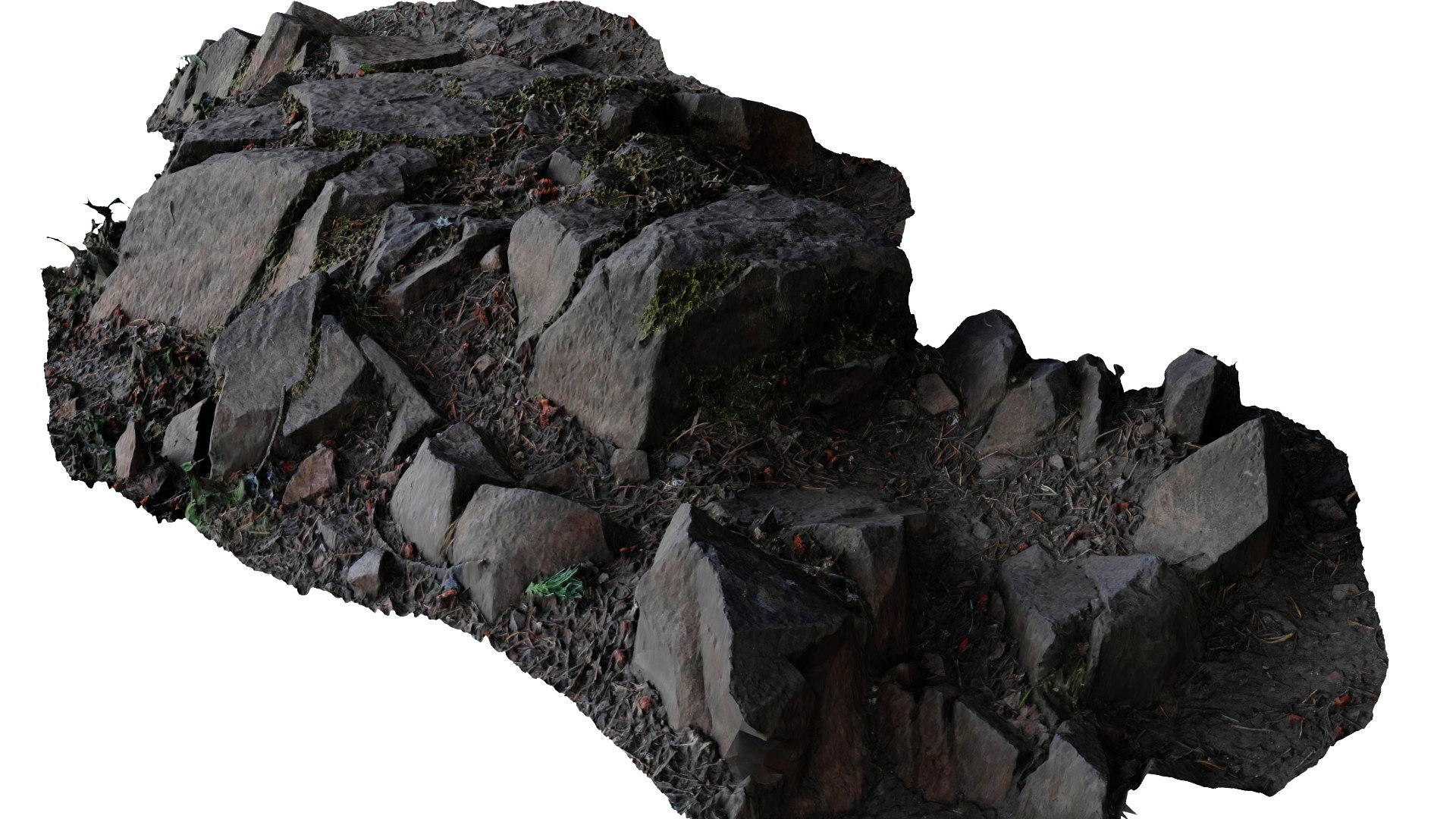 3D Rock Cluster 4 - TurboSquid 2236214