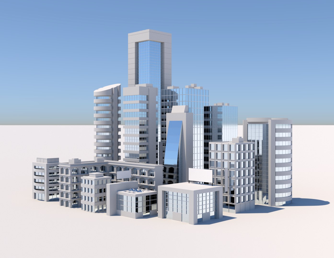 3D Model City Building - TurboSquid 1414140