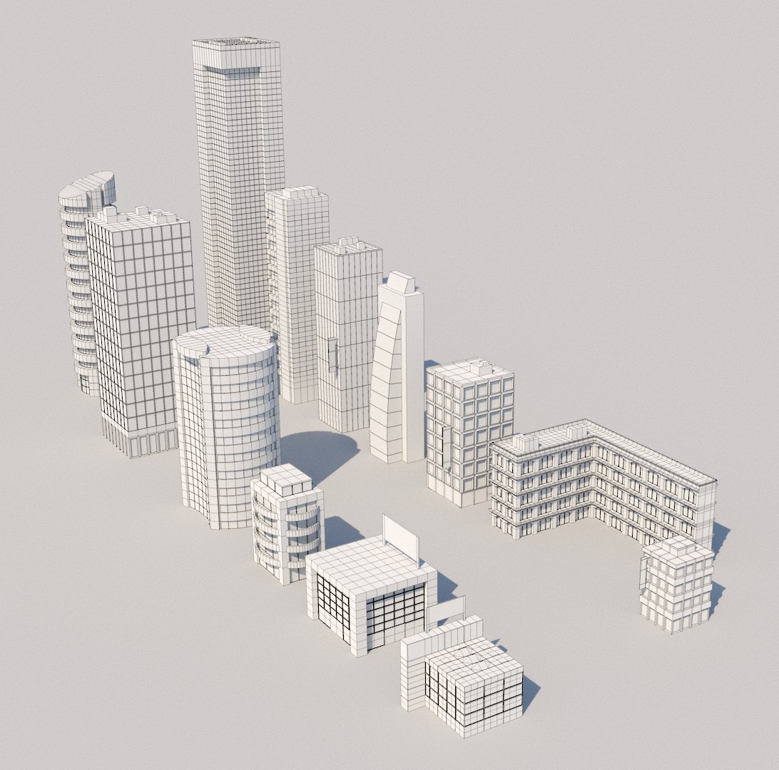 3D Model City Building - TurboSquid 1414140