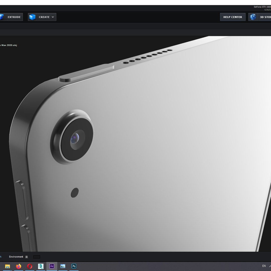 Apple Ipad Air 4 3D Model - TurboSquid 1638574