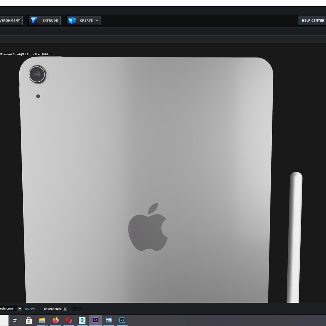 Apple Ipad Air 4 3D Model - TurboSquid 1638574