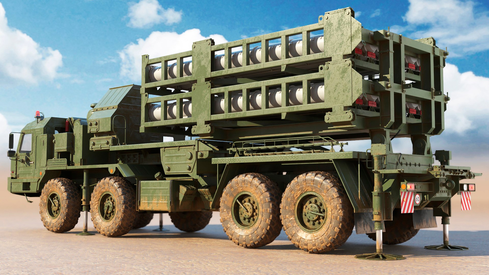 3D Model Multiple Launch Rocket Systems Collection - TurboSquid 2398792