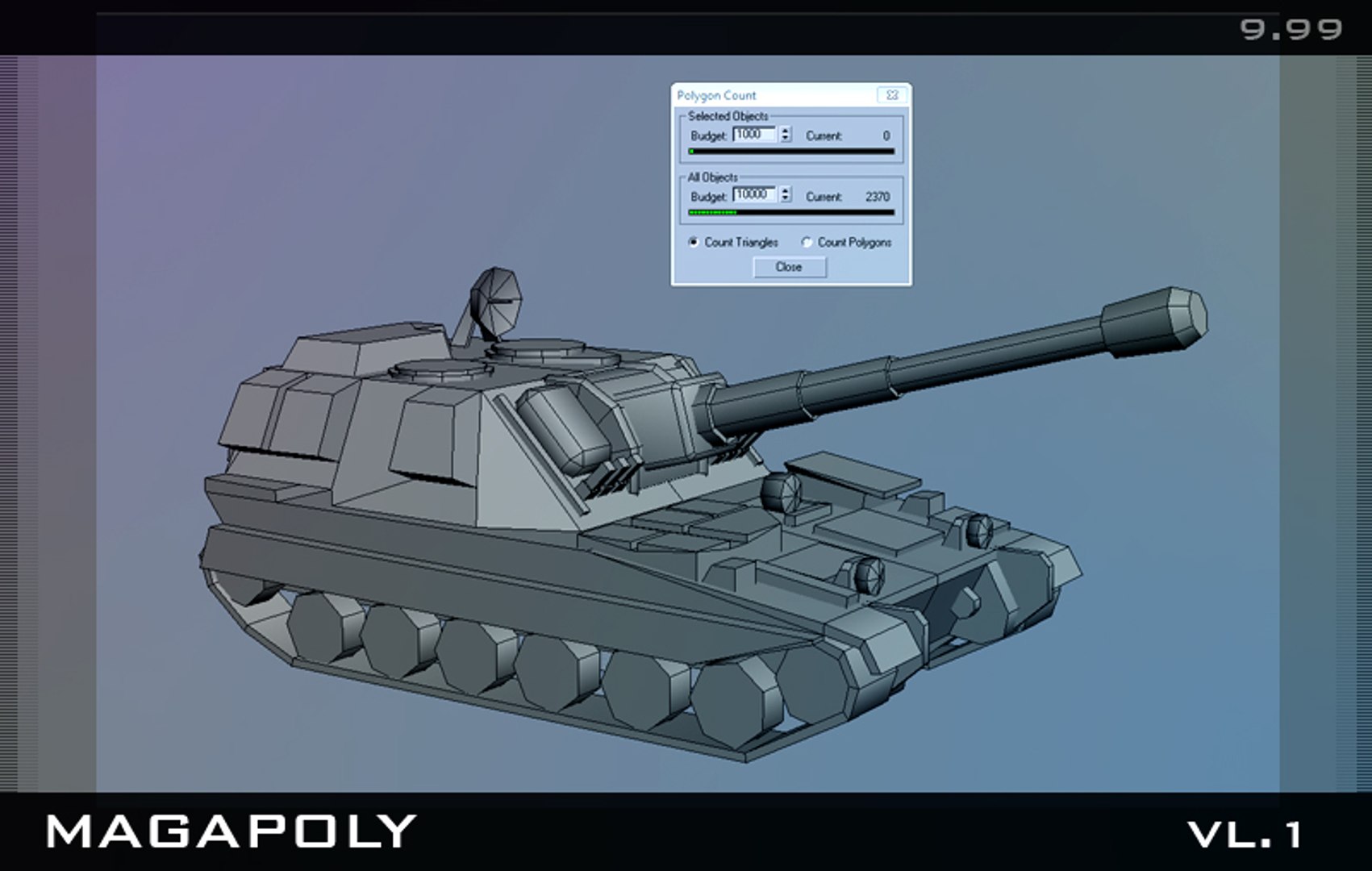 3ds max tank armored howitzer