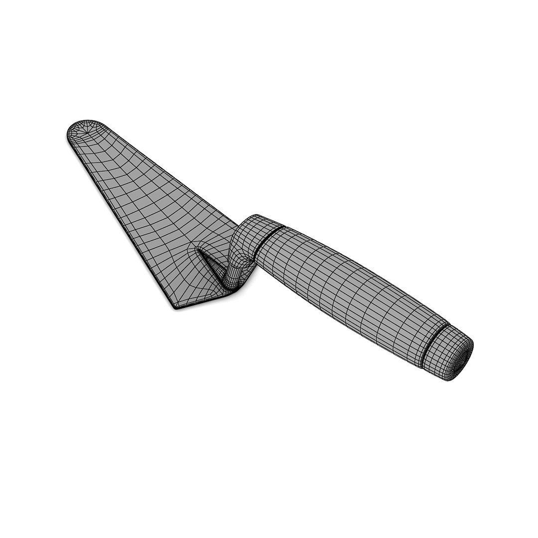 3D model gauging trowel - TurboSquid 1274110