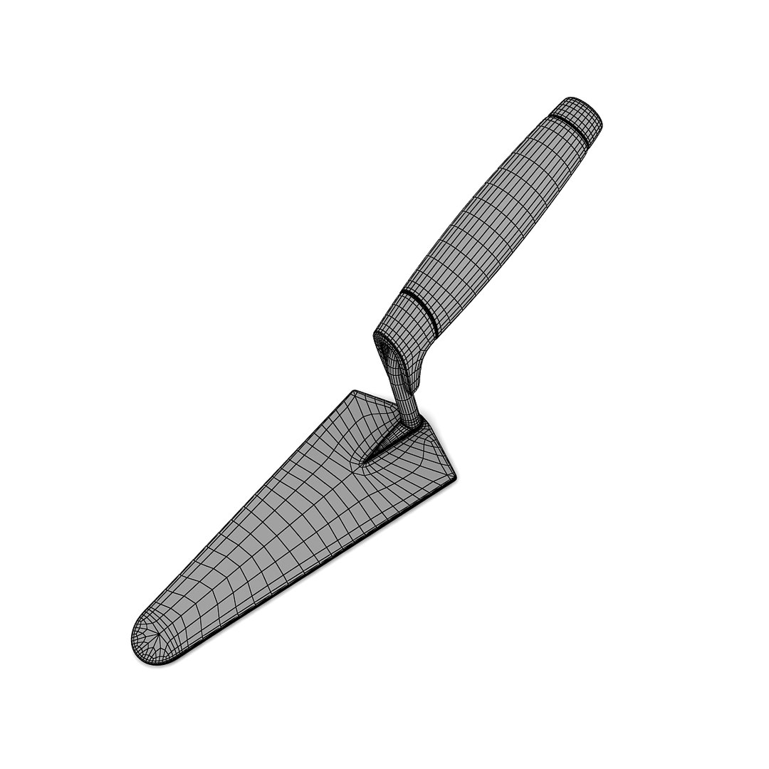 3D model gauging trowel - TurboSquid 1274110