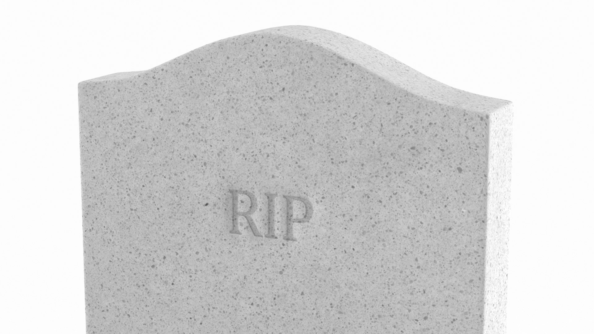 3D Granite Gravestone - TurboSquid 2342472