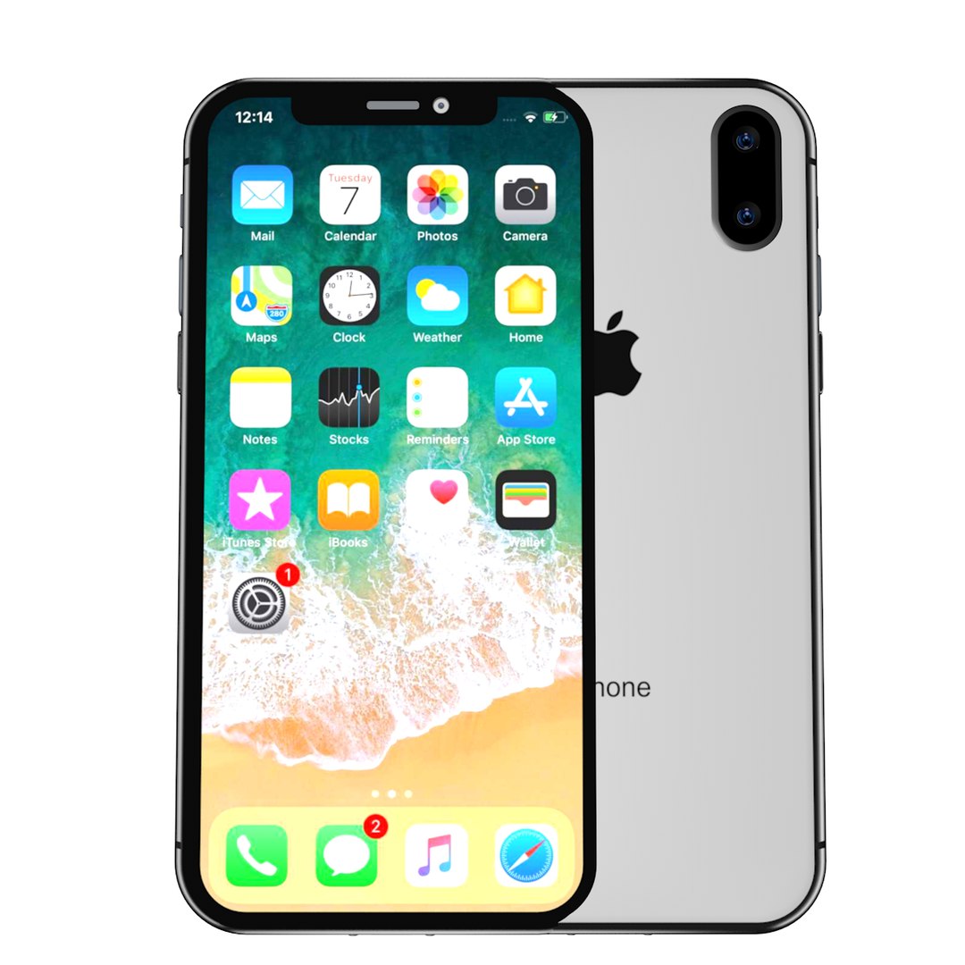 3D Iphone X Model - TurboSquid 1480306
