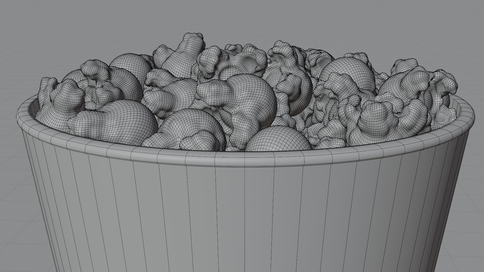 3D Popcorn Bucket - TurboSquid 2052998