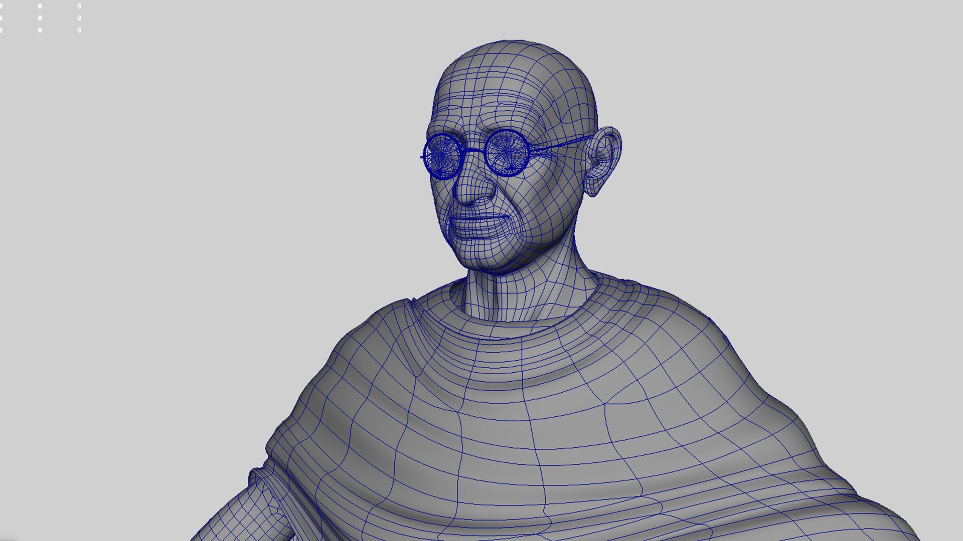 Mahatma Gandhi Model - TurboSquid 1946815