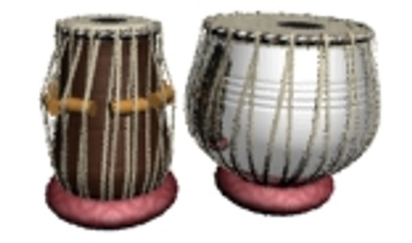 indian tabala 3d 3ds