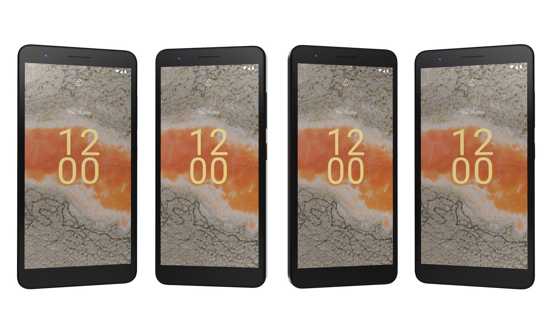 Nokia C02 Charcoal And Dark Cyan model - TurboSquid 2086043