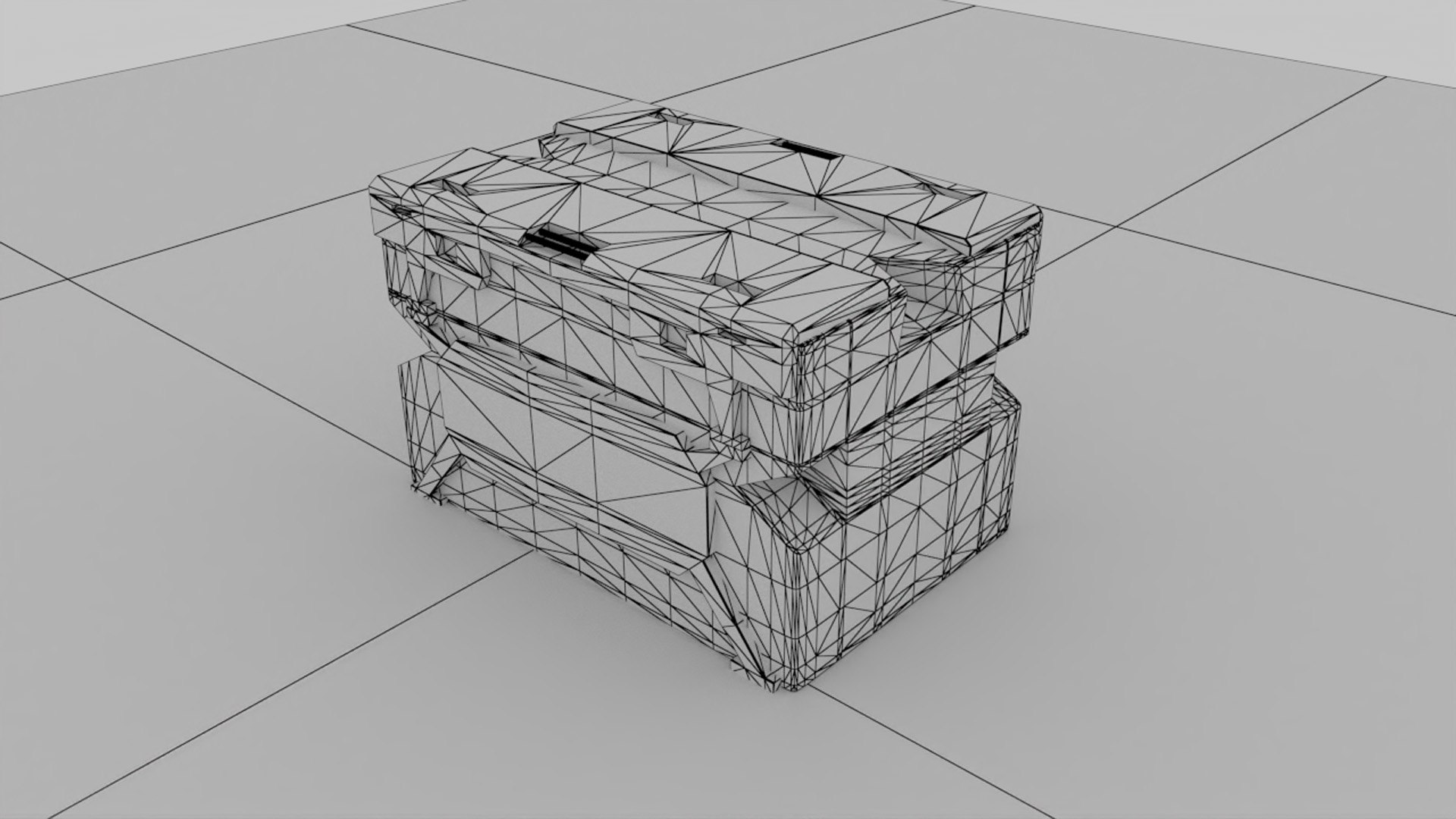 3D model Sci-Fi Box - TurboSquid 1716090