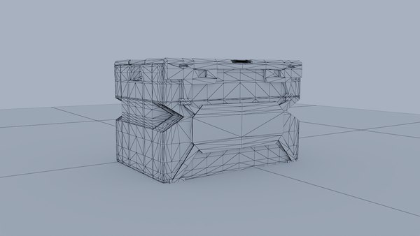 3D model Sci-Fi Box - TurboSquid 1716090