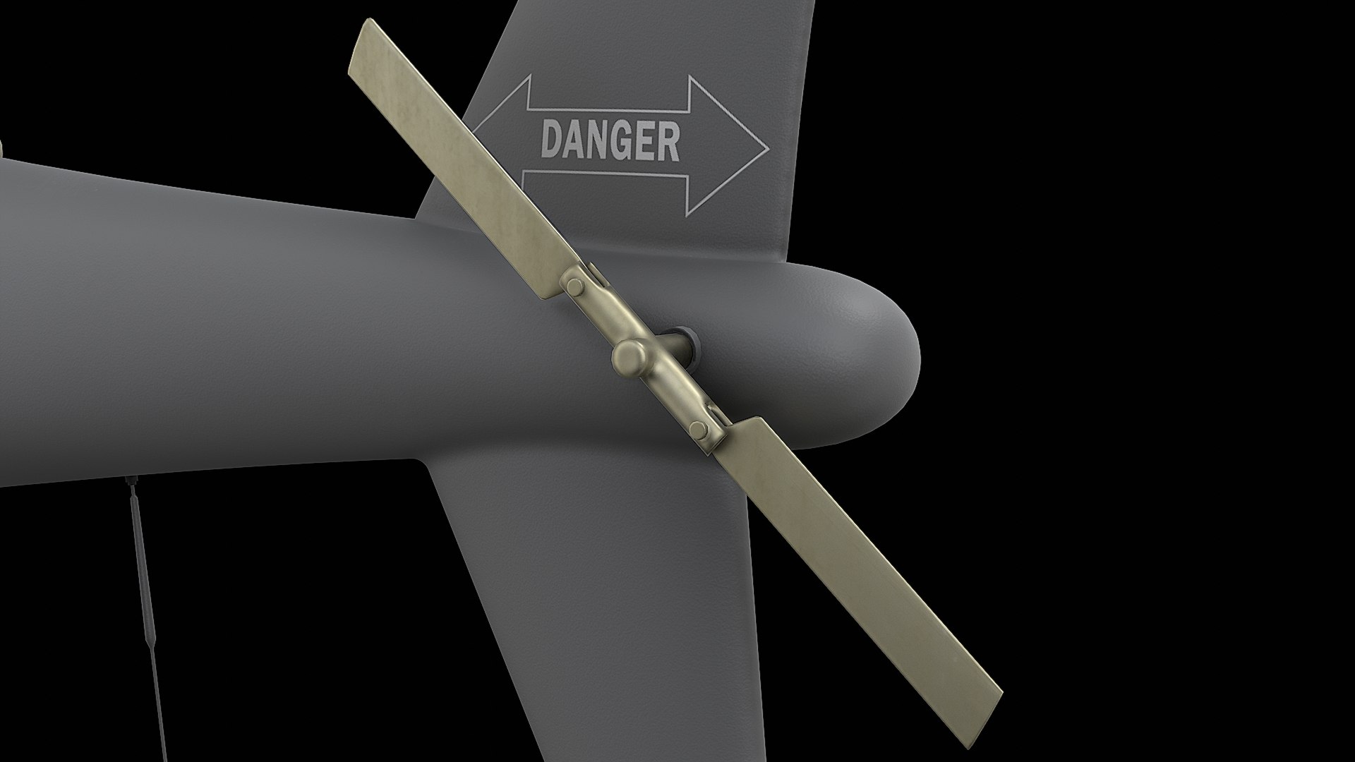 3D Schiebel Camcopter S100 UAV - Black - TurboSquid 2414980