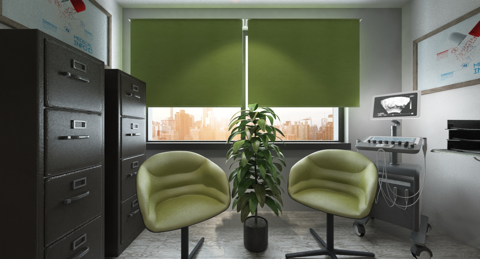 3D Exam Room - TurboSquid 1366685