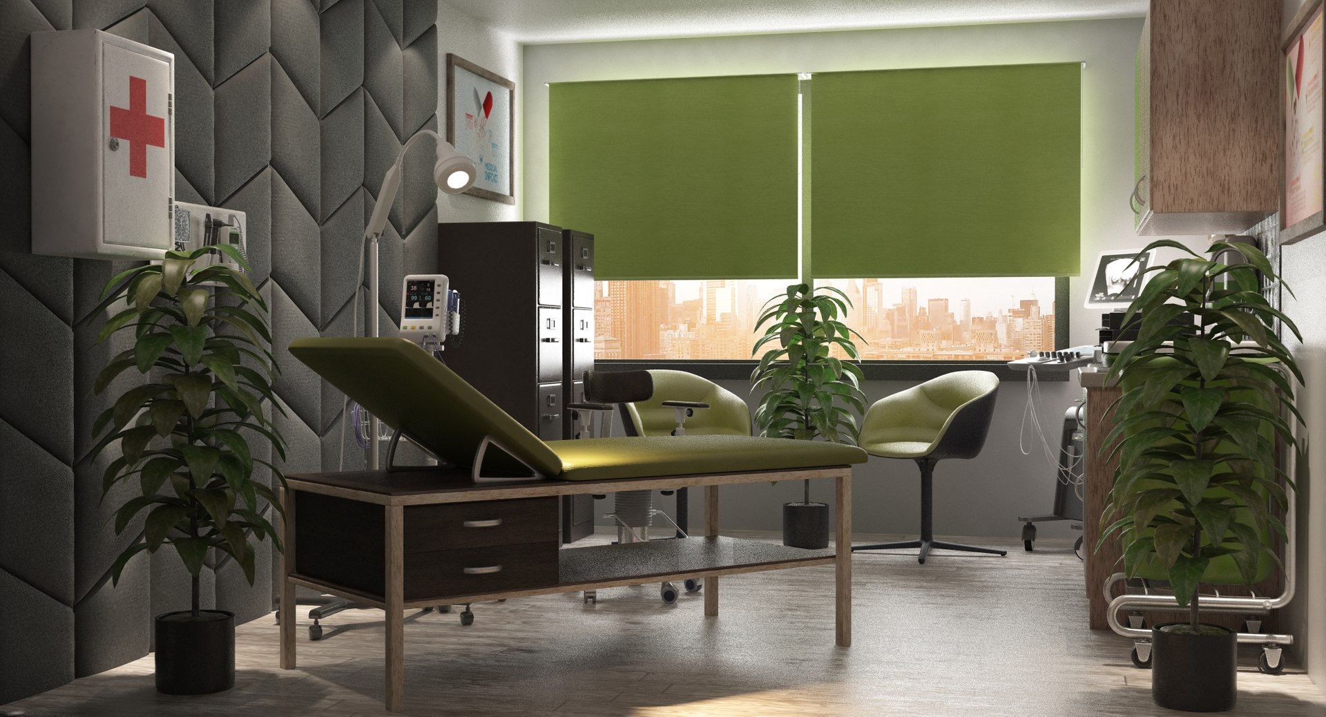 3D Exam Room - TurboSquid 1366685