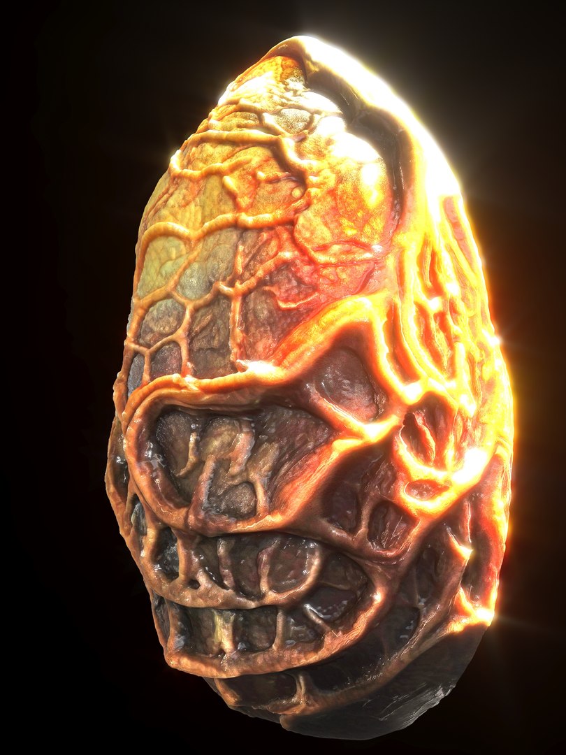 3D Alien Eggs Life Form Pack - TurboSquid 2172016