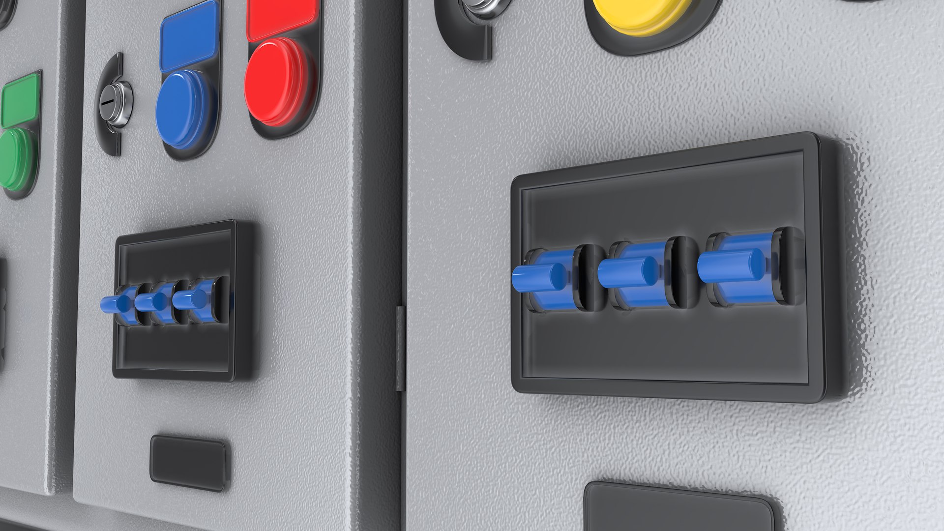 3D Electrical Panel Board Model - TurboSquid 2245539