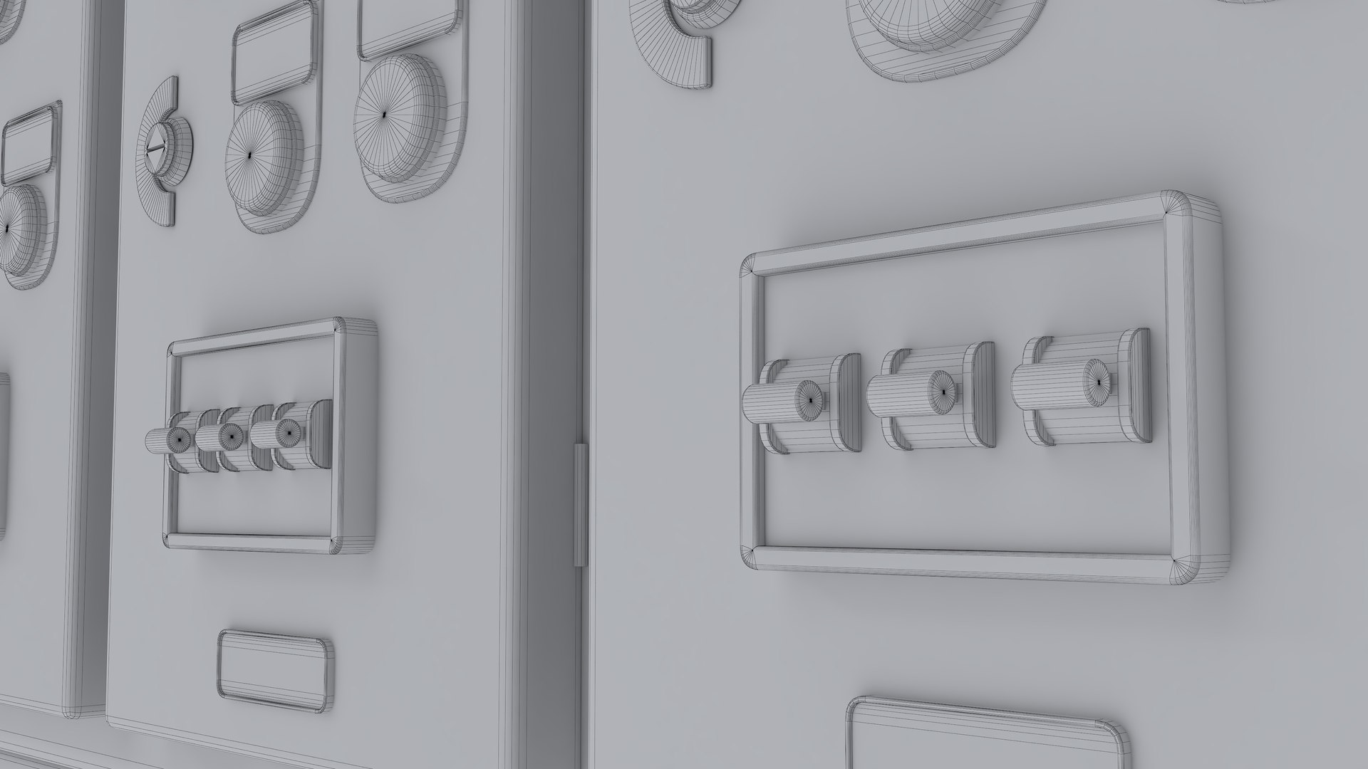 3D Electrical Panel Board Model - TurboSquid 2245539