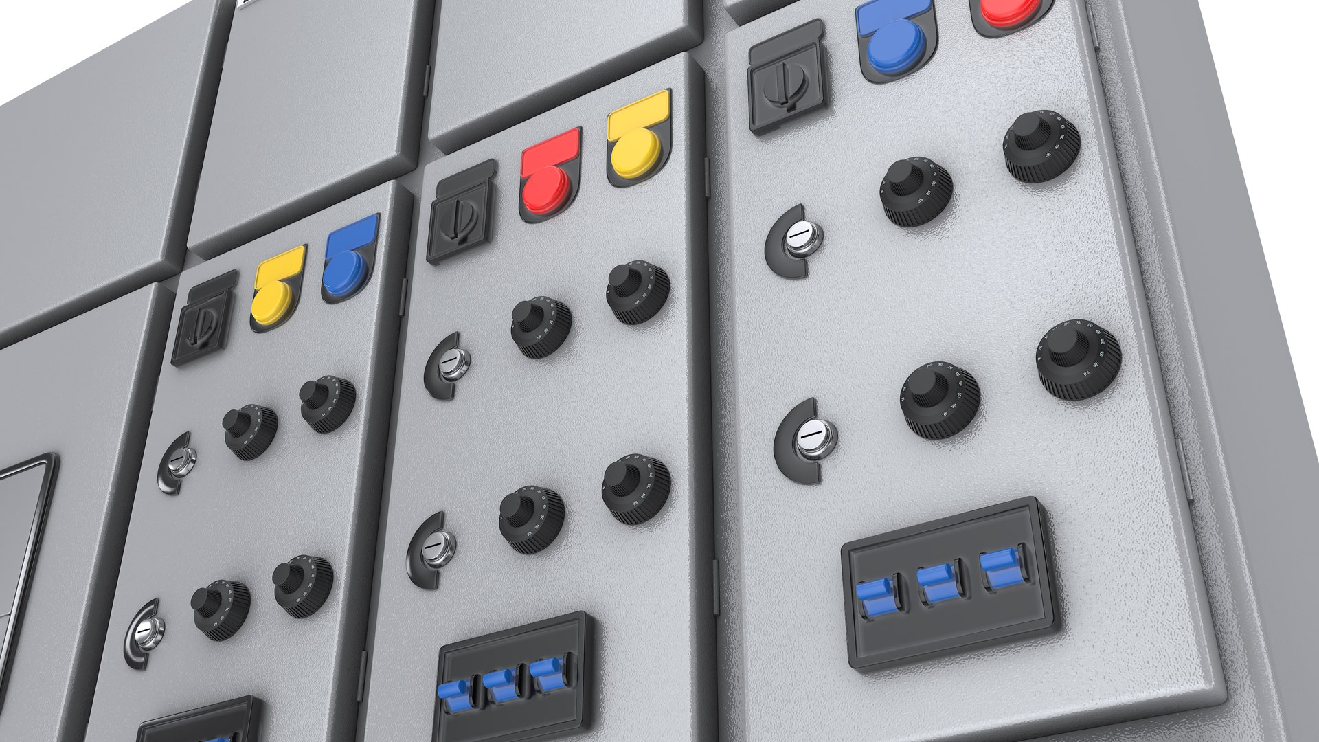 3D Electrical Panel Board Model - TurboSquid 2245539