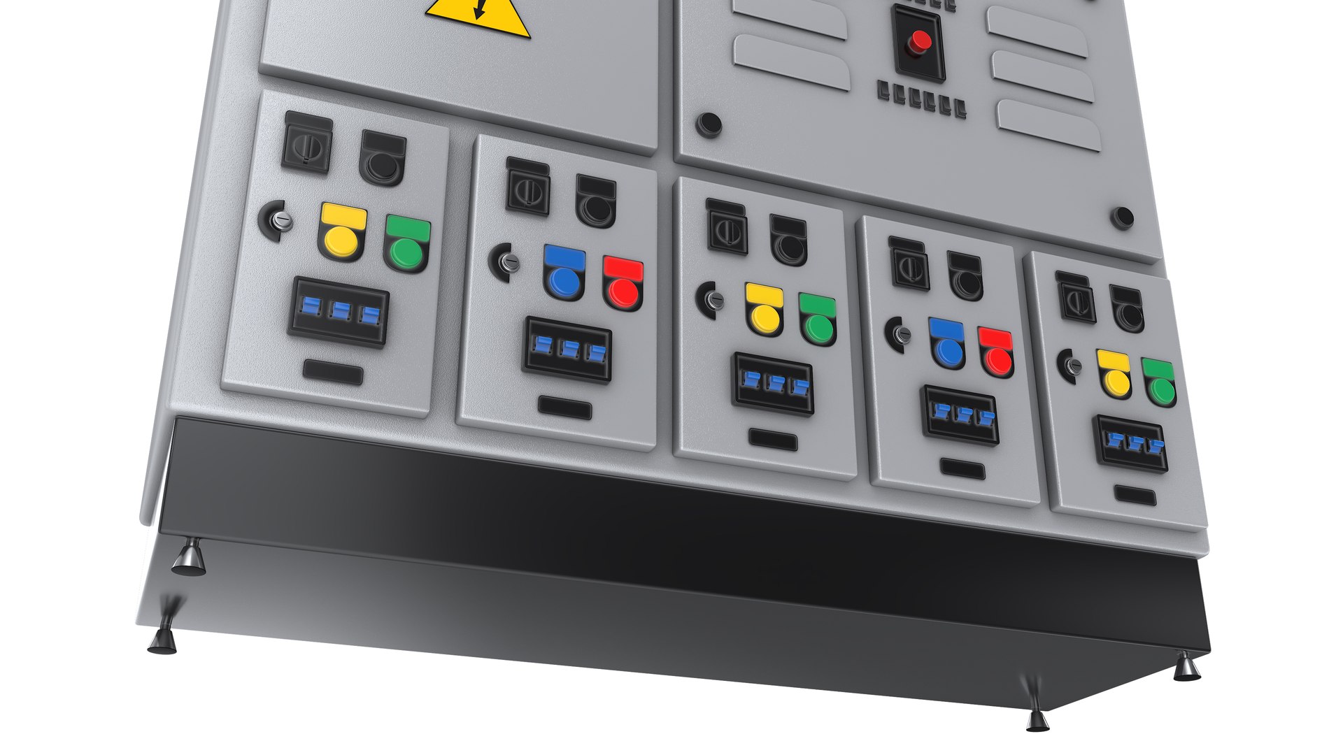 3D Electrical Panel Board Model - TurboSquid 2245539