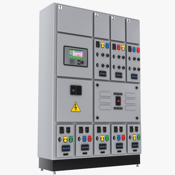 전기 패널판 3D 모델 - TurboSquid 2245539