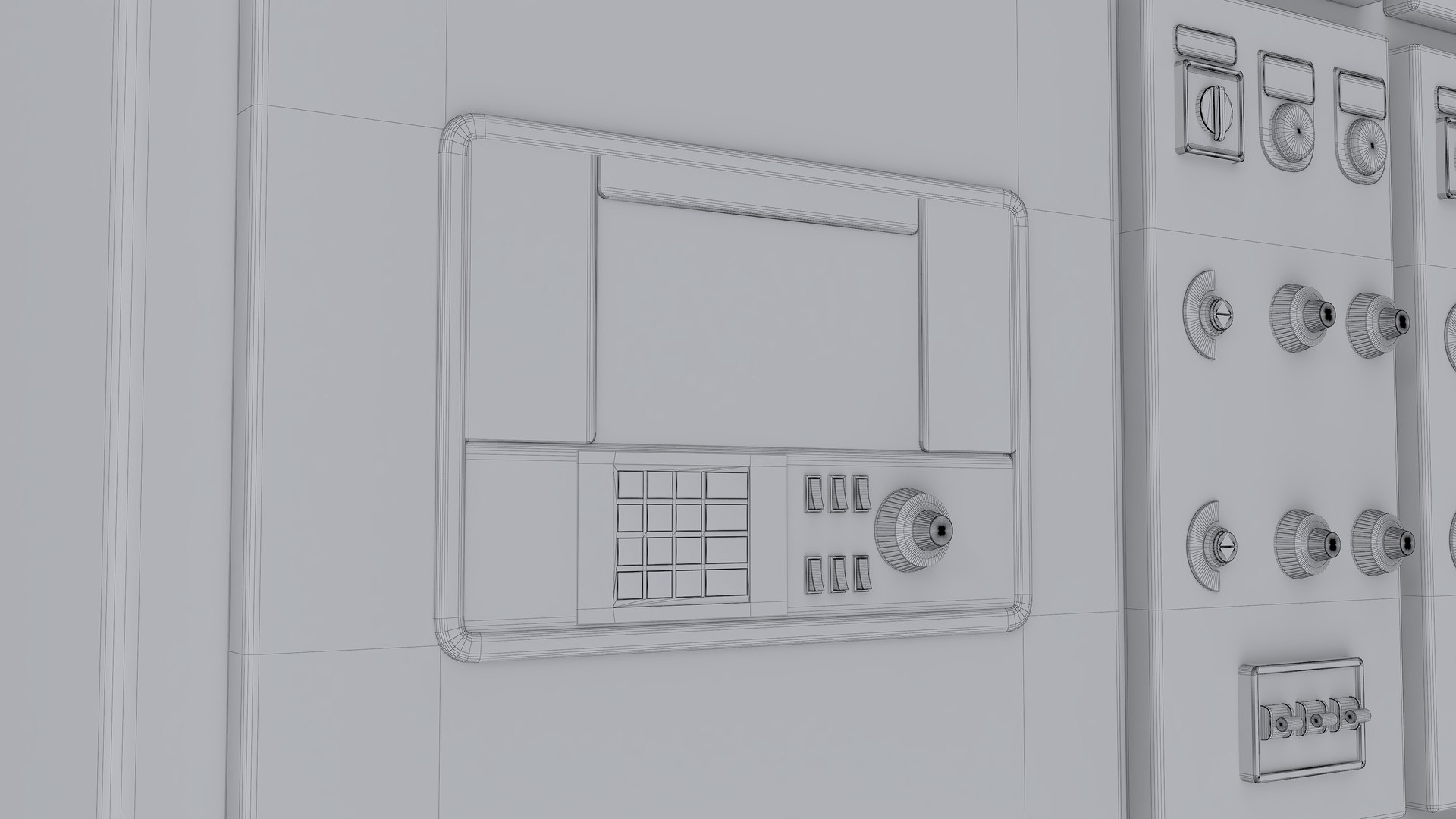 3D Electrical Panel Board Model - TurboSquid 2245539
