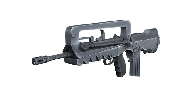 famas f 3d model