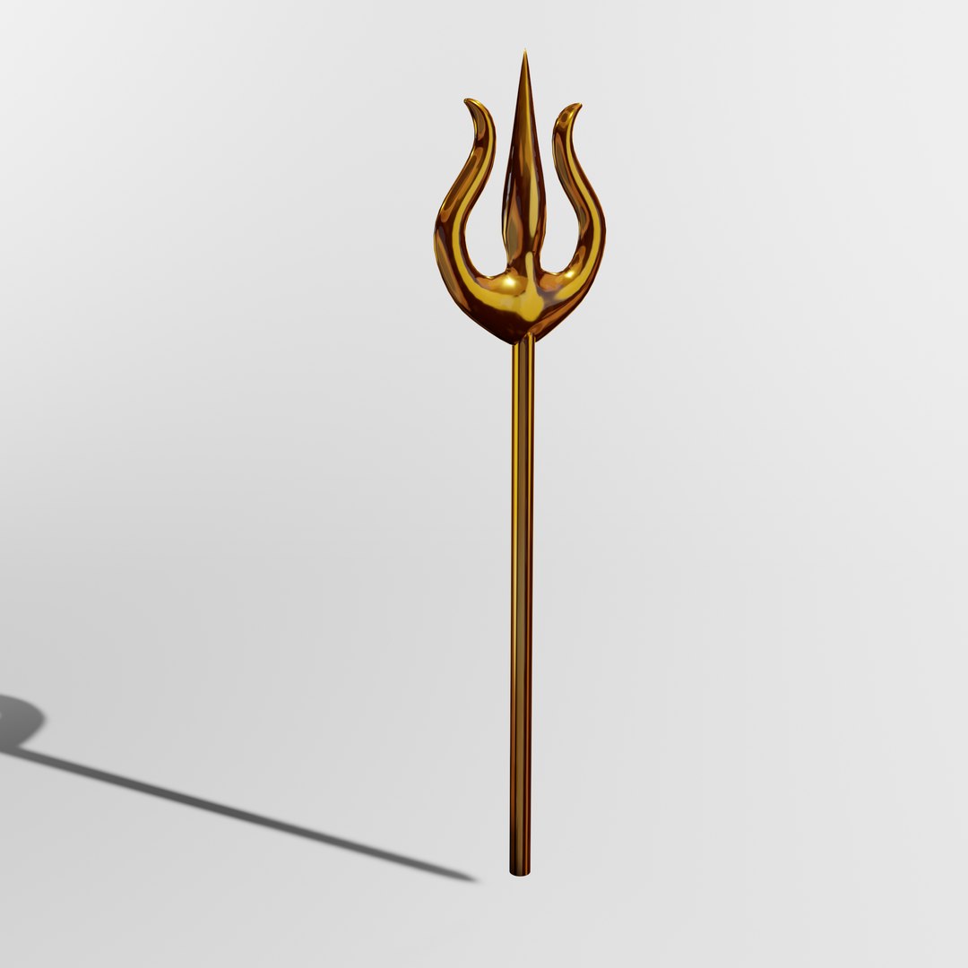 3D Trident - TurboSquid 1723812