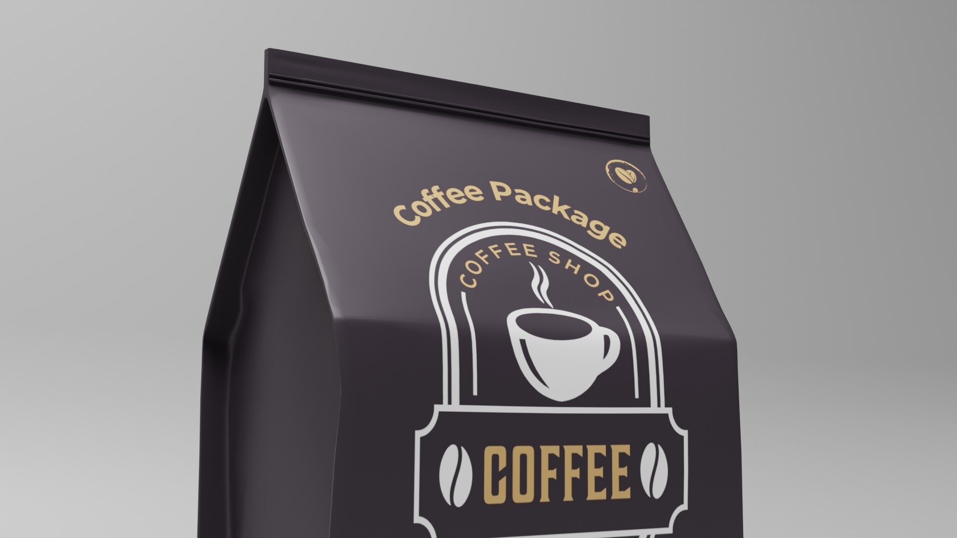 Coffee Package 3D Model - TurboSquid 2289862