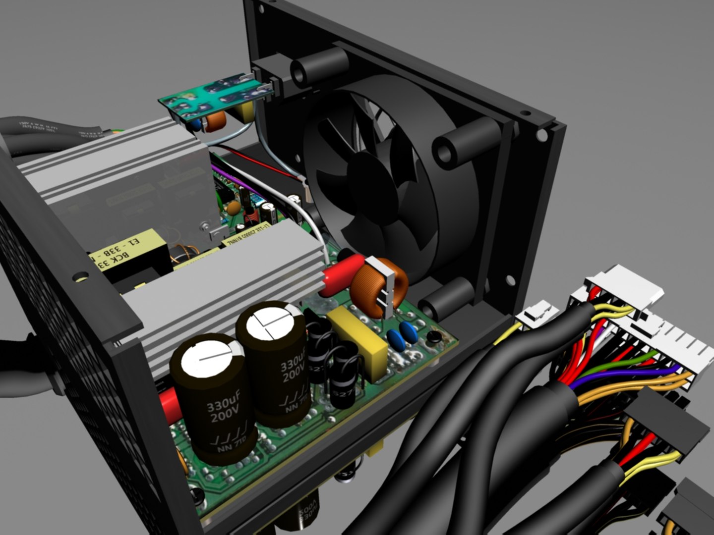 Free 3ds Mode Power Supply Unit Components