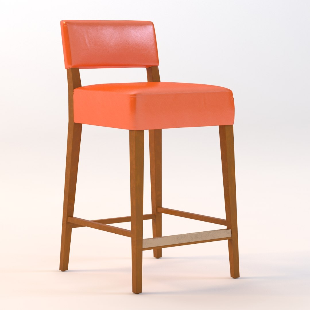 Stool Bar Realistic 3D - TurboSquid 1178875