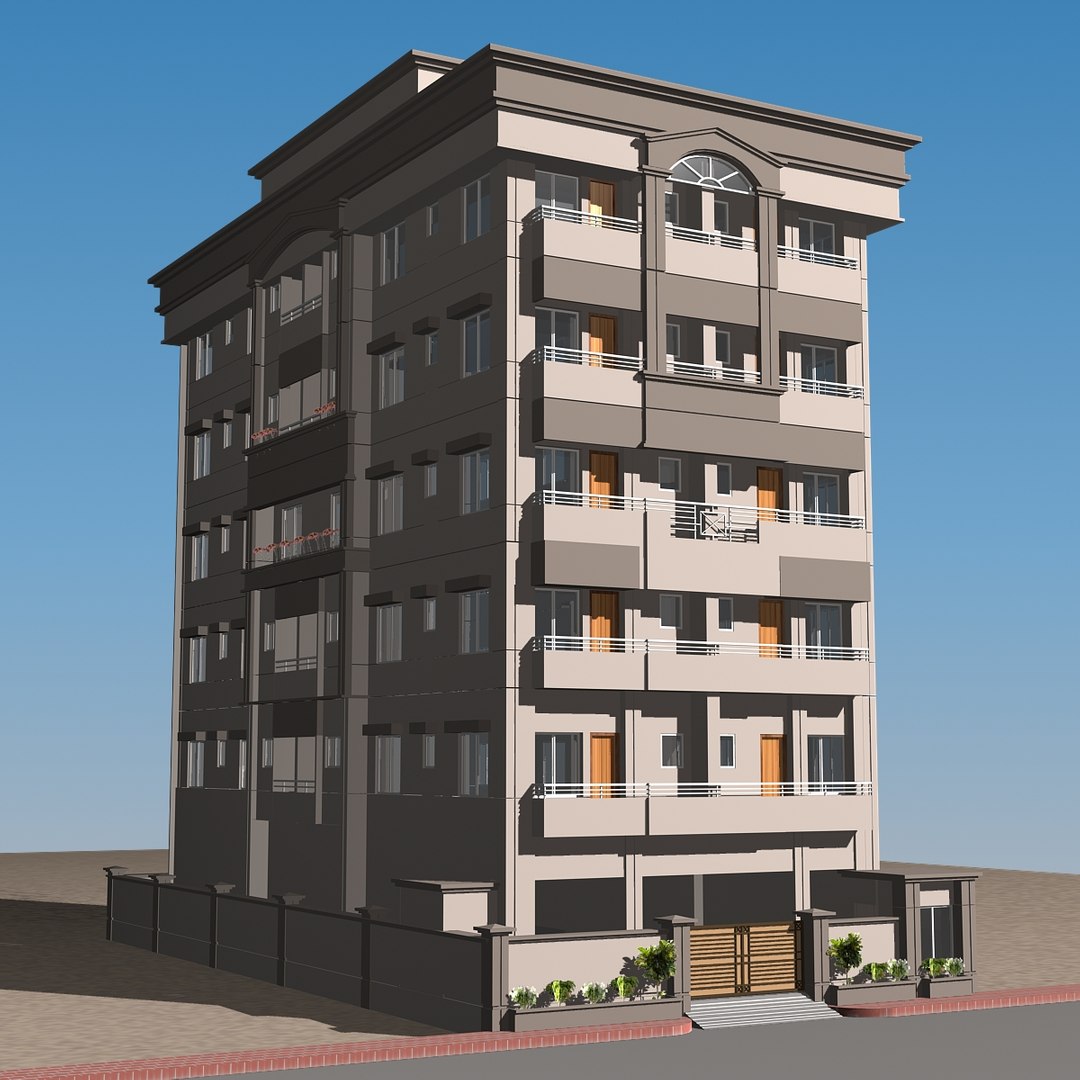 Definition Building 01 3ds