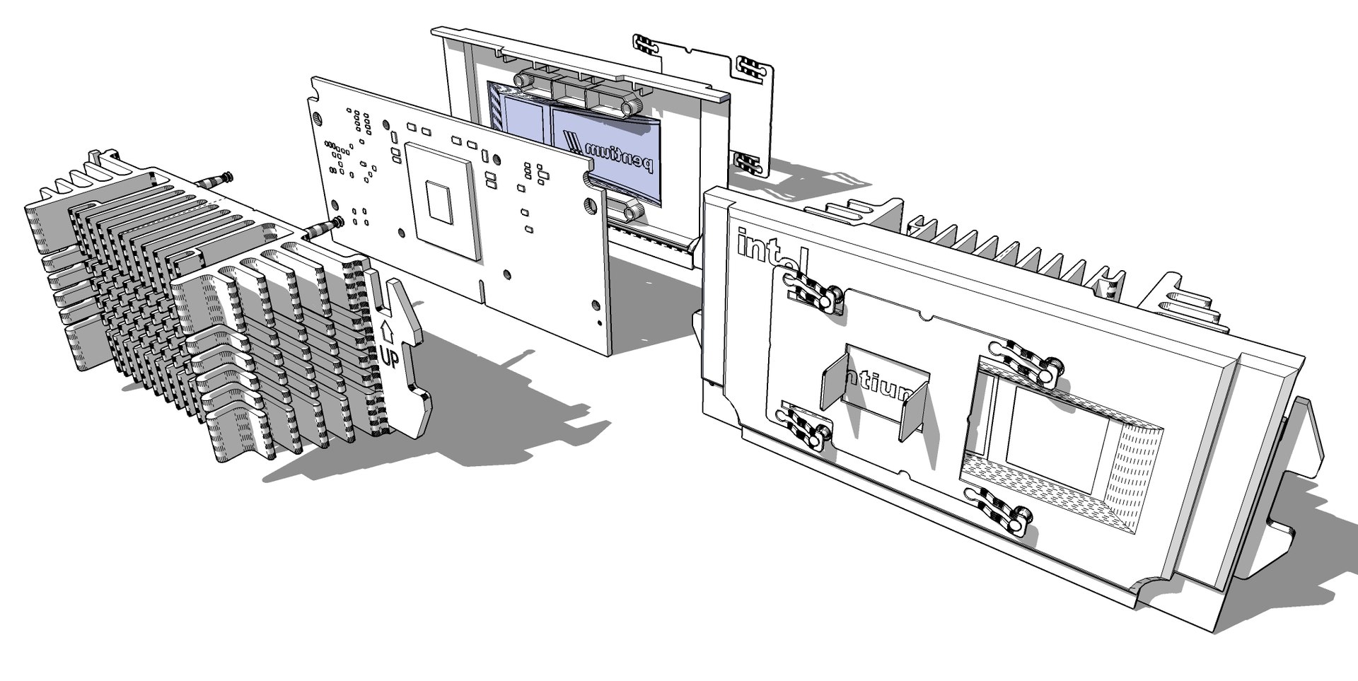 3d Pentium Cpu Model