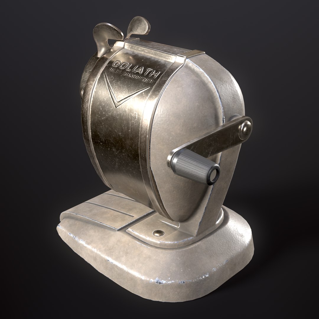 3D Model Pencil Sharpener - TurboSquid 2054390
