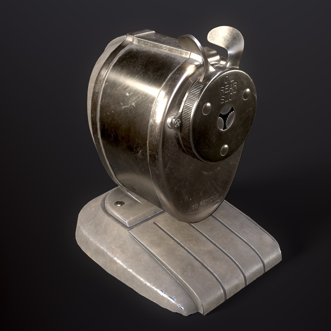 3D Model Pencil Sharpener - TurboSquid 2054390