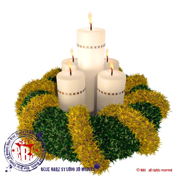 Christmas Wreath Collada Models for Download | TurboSquid