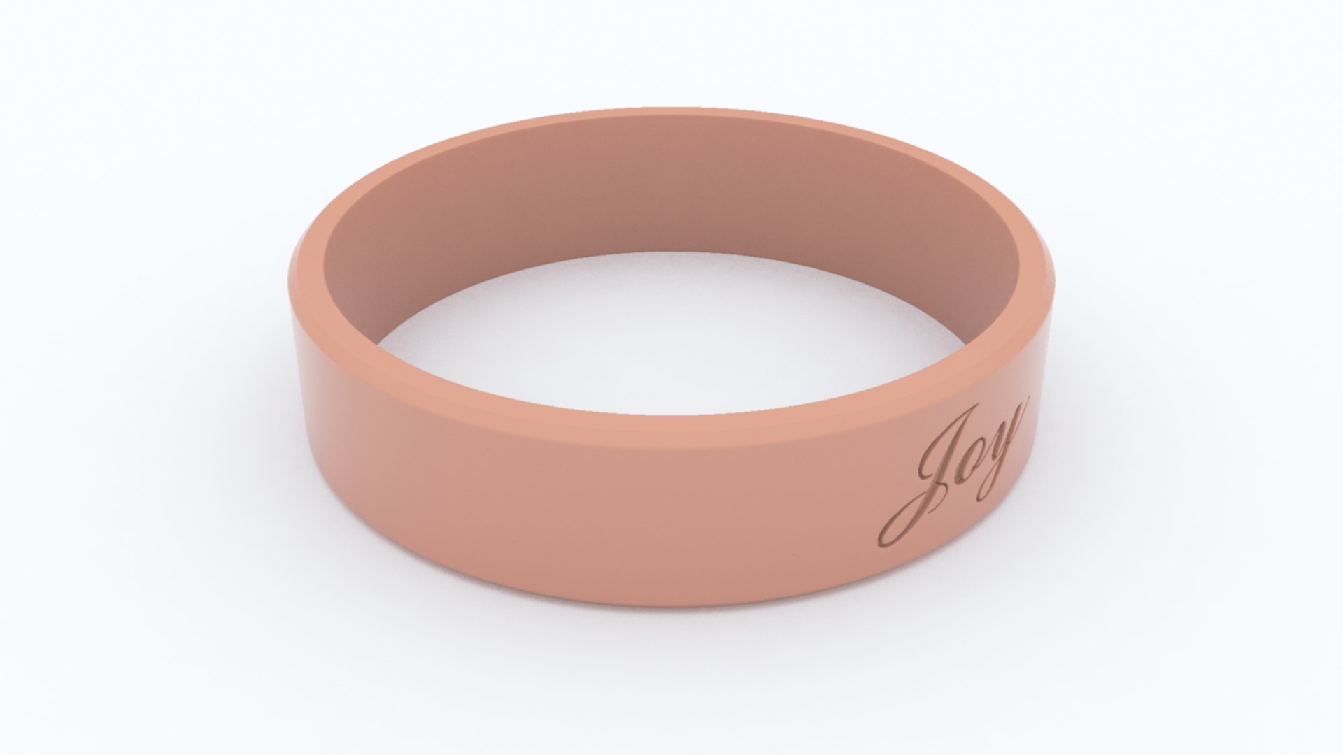 Joy Ring Platinum 3D Model - TurboSquid 1893817