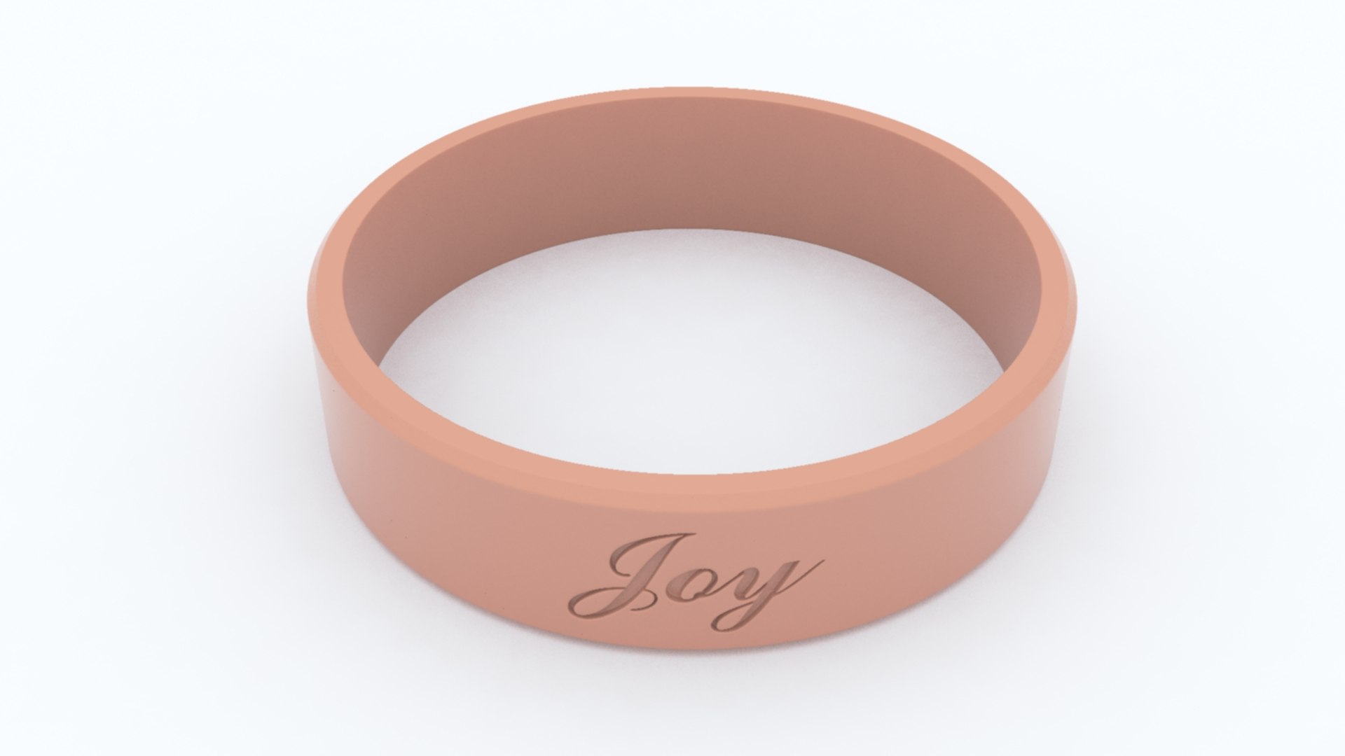 Joy Ring Platinum 3D Model - TurboSquid 1893817