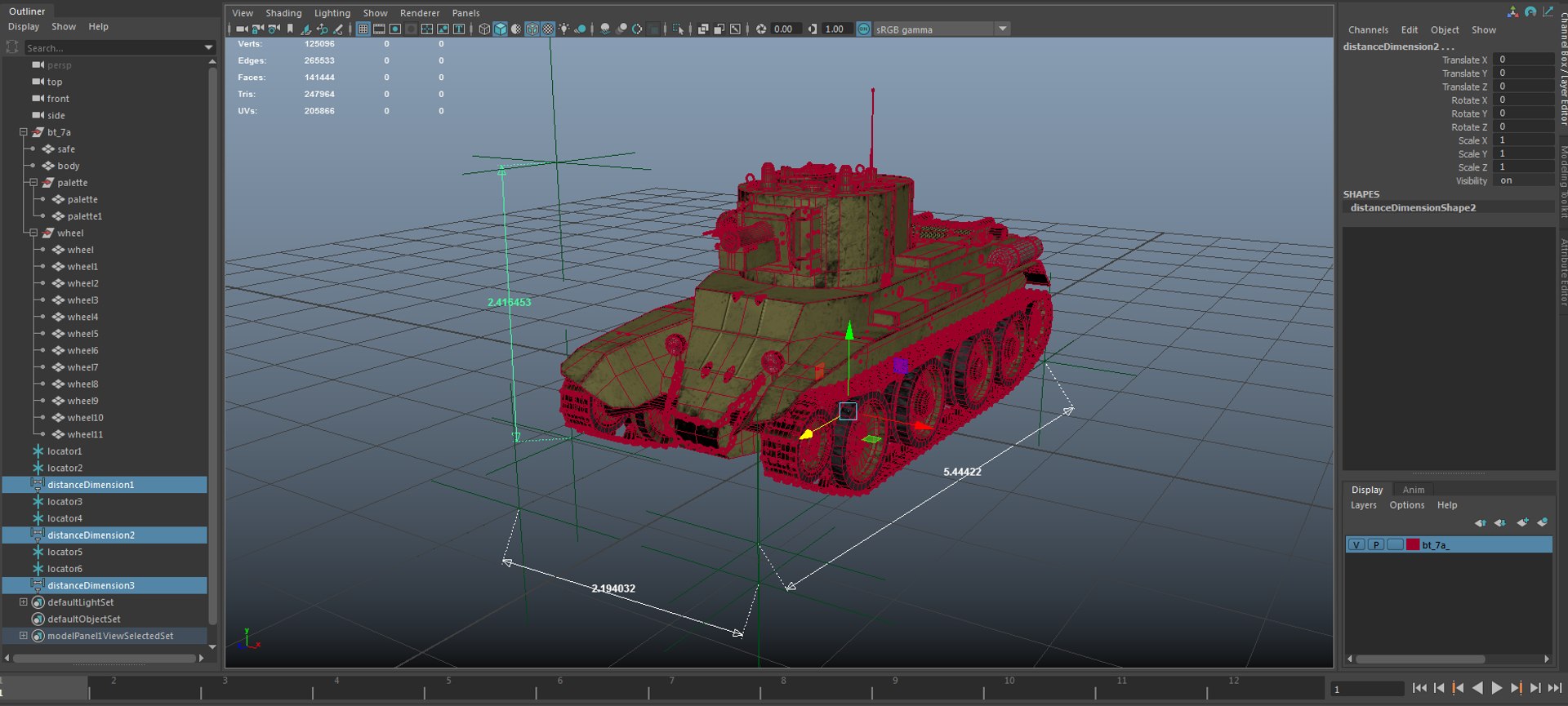 Bt-7a Bt-7 3D Model - TurboSquid 1454065