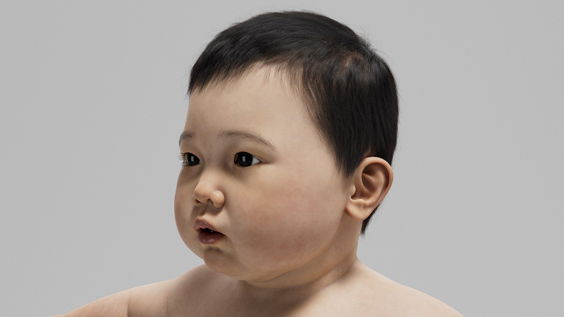 3D Baby Rigged 3 - TurboSquid 2206191